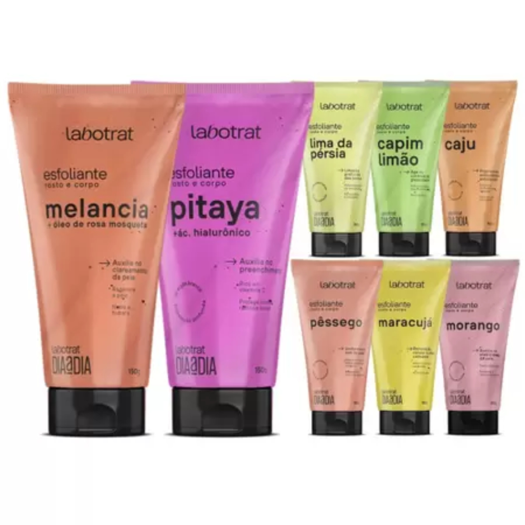 Kit C/3und Esfoliante Corpo e Rosto Labotrat - 150g | Shopee Brasil