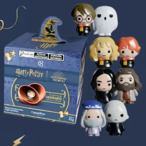 Caixa de Chocolate Enigma Harry Potter Cacau Show Presente de Páscoa 45g | Shopee Brasil