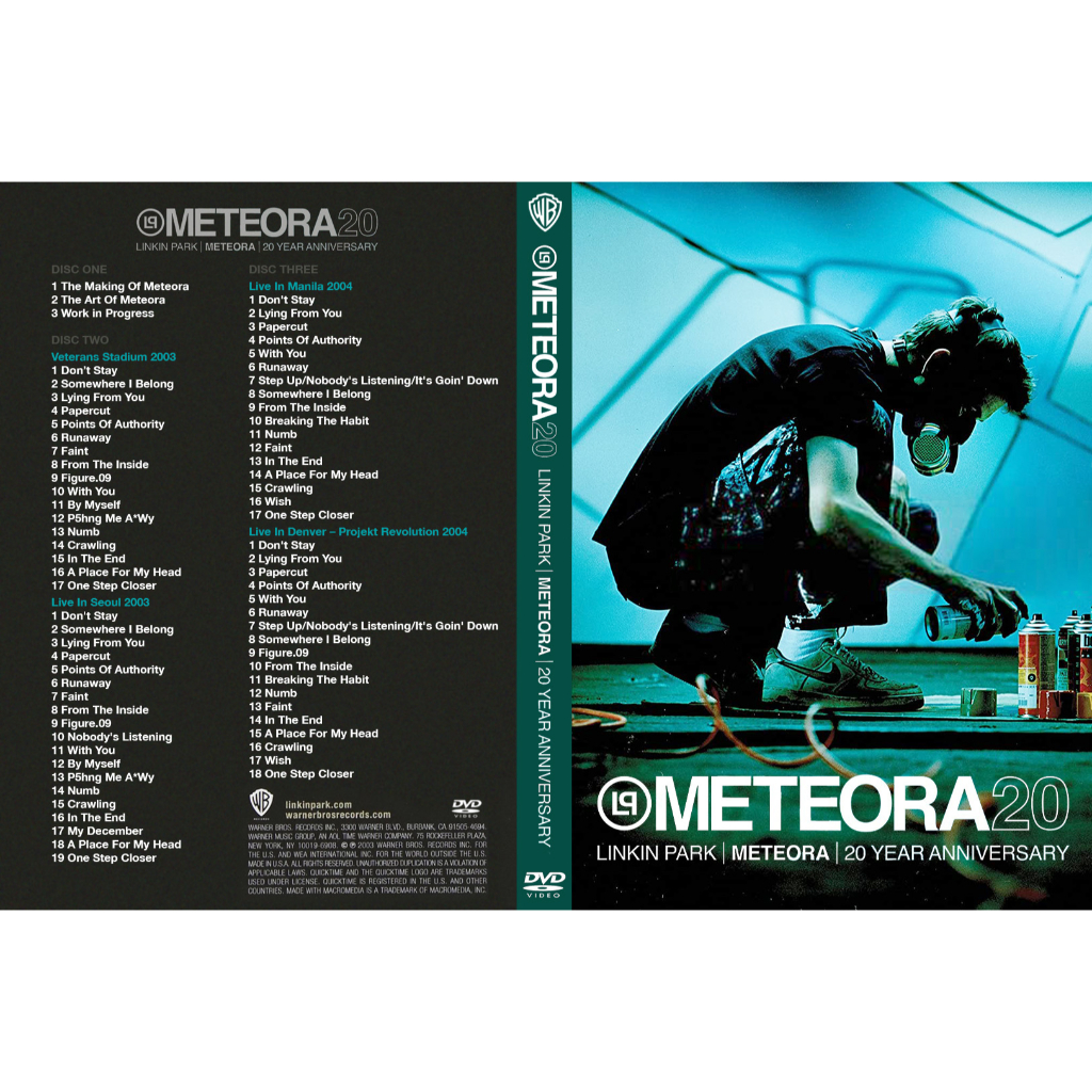 Linkin Park - Meteora 20th Anniversary | Shopee Brasil