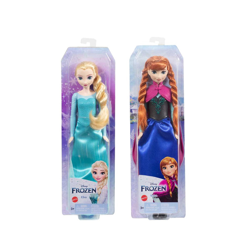 Bonecos Frozen Anna e Elsa Kit com 2 Originais Mattel 30 cm Articuladas ...