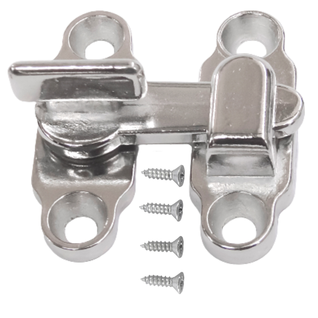 KIT 100 Tranqueta tramela trinco comum de metal para portas e janelas ...