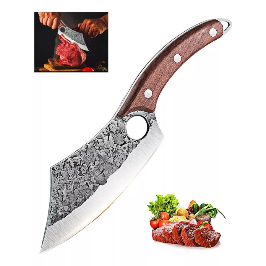 Cutelo Fulltang Aço Viking, Chef, Japonês Churrasco Desossa CAID-4 ...