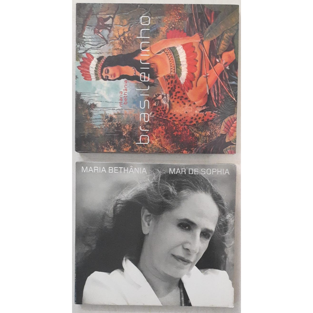 SALDO! COMBO 2 CDs Maria Bethânia (Brasileirinho e Mar de Sophia ...