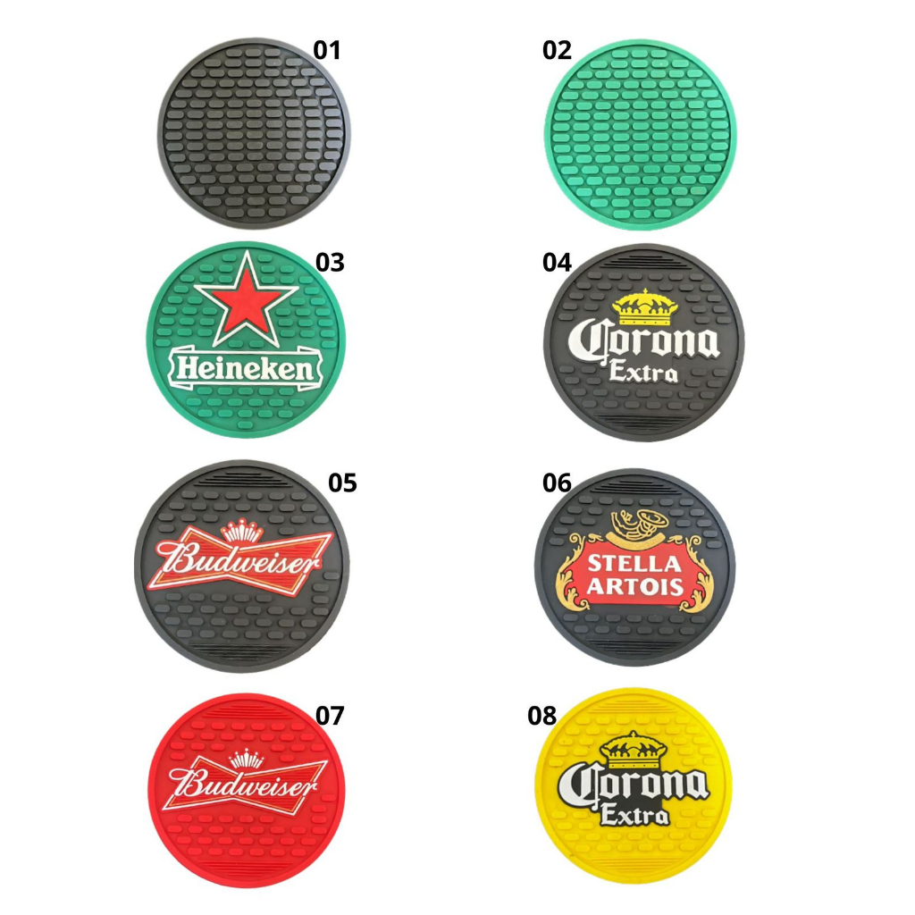 Porta Copo Emborrachado Descanso De Copo Para Mesa Bar Balcao Suor ...