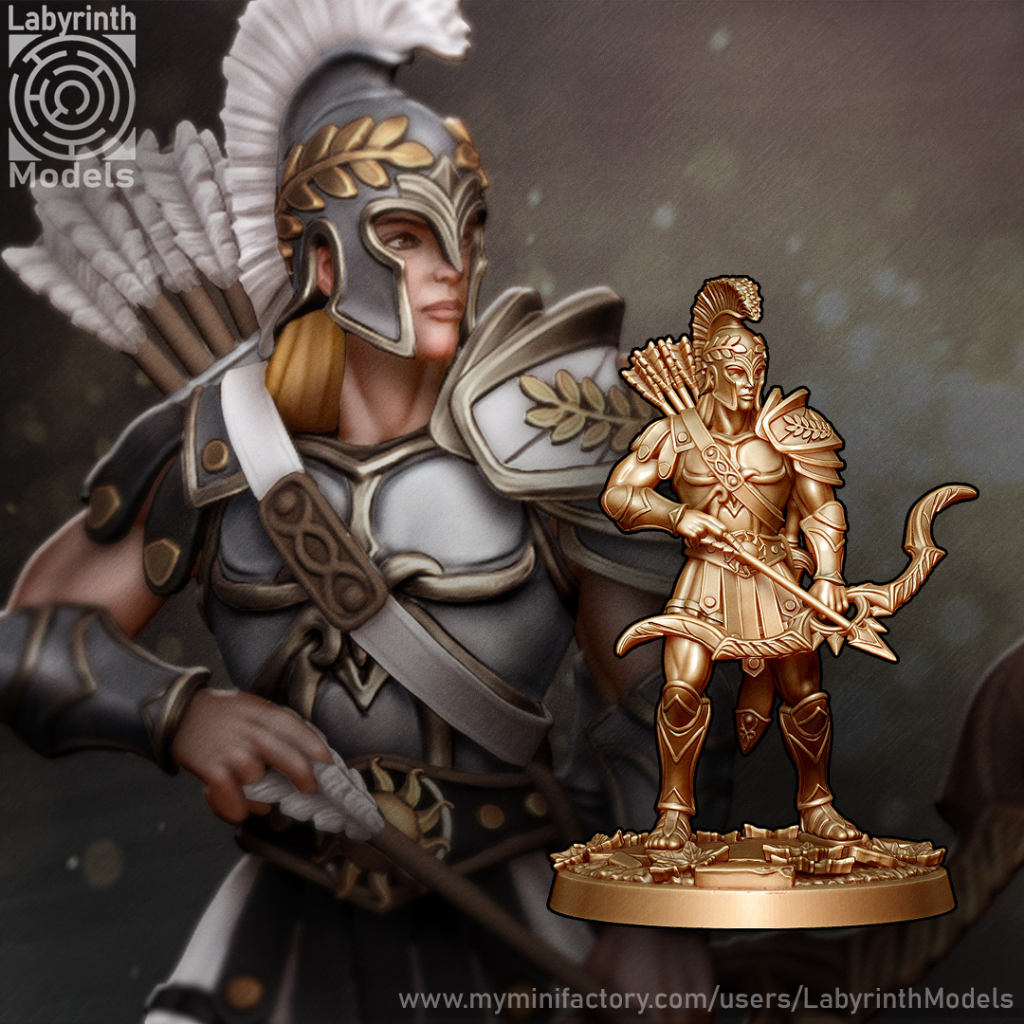 Olympians Collection Miniatura para RPG Greece mythology Apollo ...