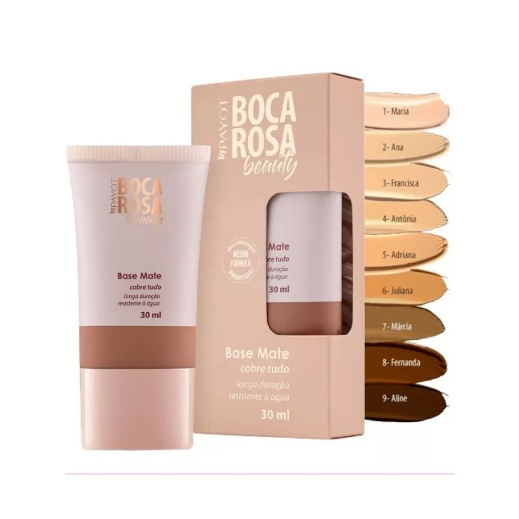 Base Boca Rosa Nova Embalagem By Payot Original - 1 Unidade | Shopee Brasil