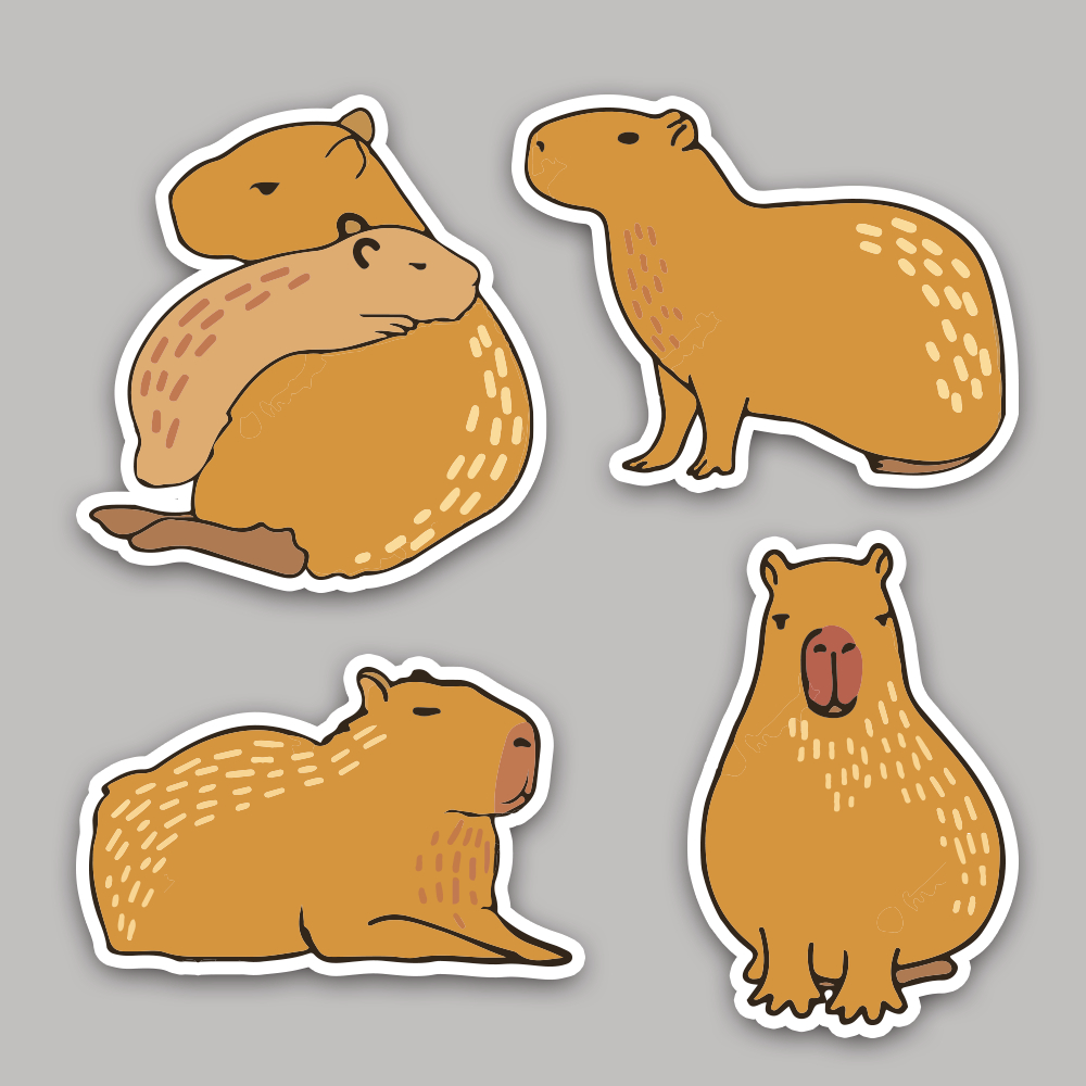 Adesivo Capivara capybara | Shopee Brasil Adesivo Capivara capybara | Shopee Brasil