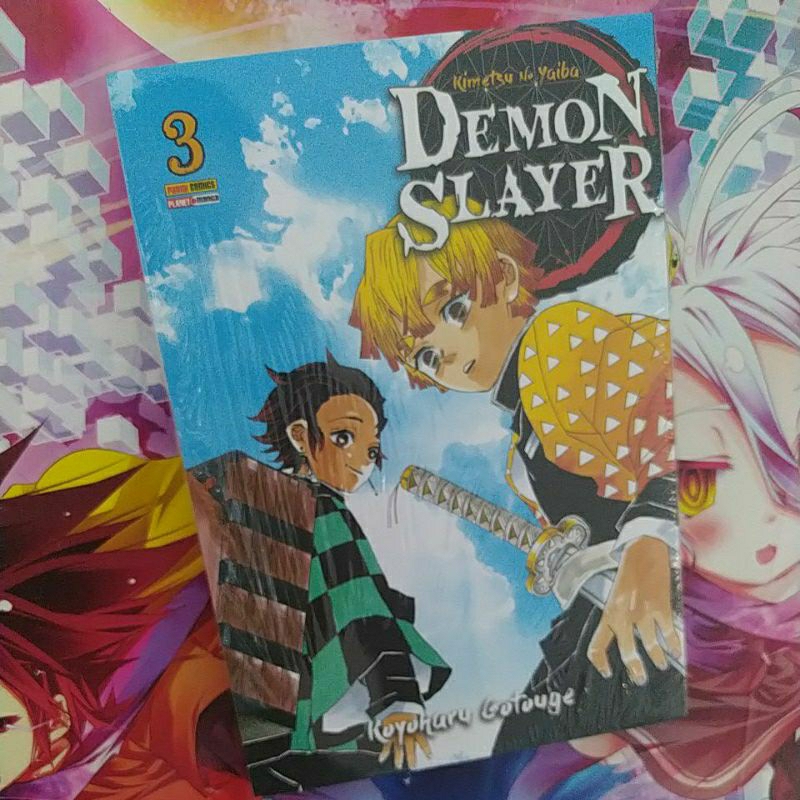 Mangá Demon Slayer - Volume 3 ( Lacrado ) | Shopee Brasil