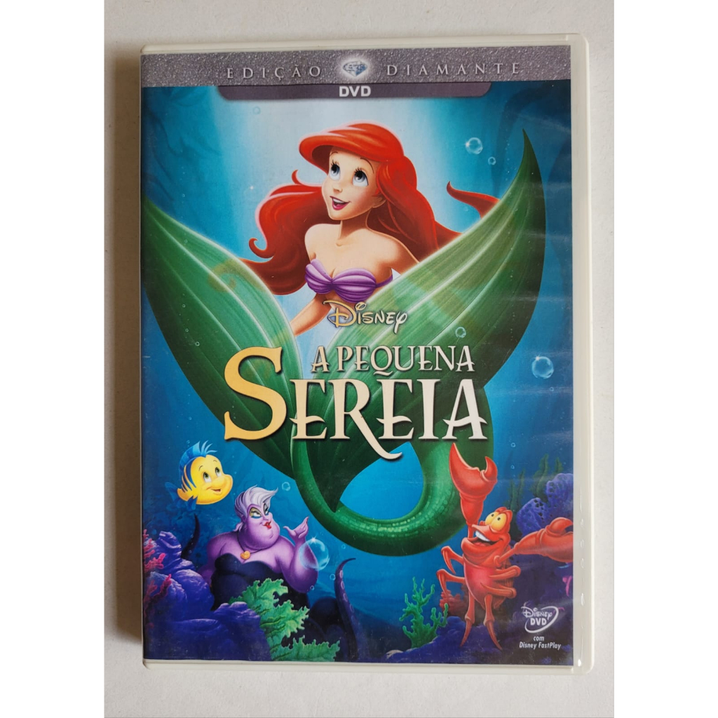 A Pequena Sereia - Disney - Dvd | Shopee Brasil