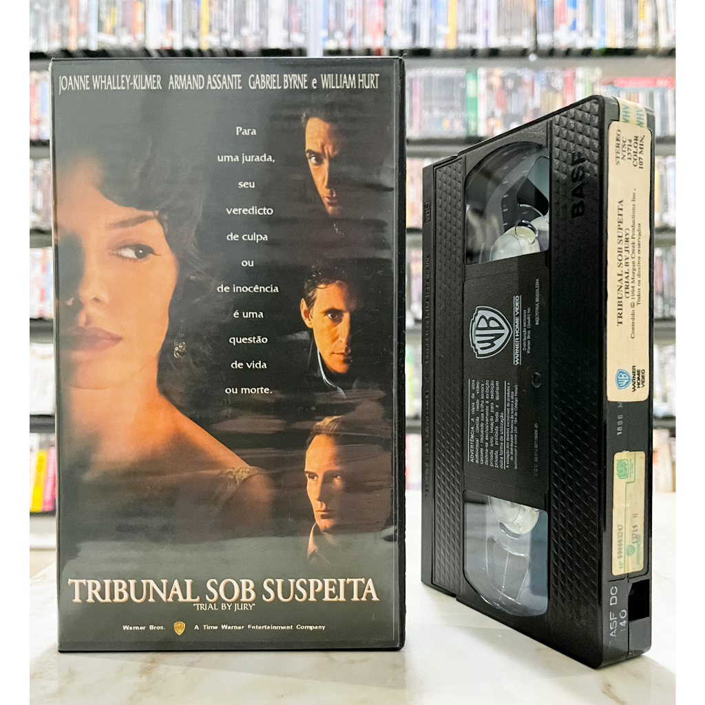 VHS Tribunal Sob Suspeita - LEGENDADO - William Hurt Armand Assante ...