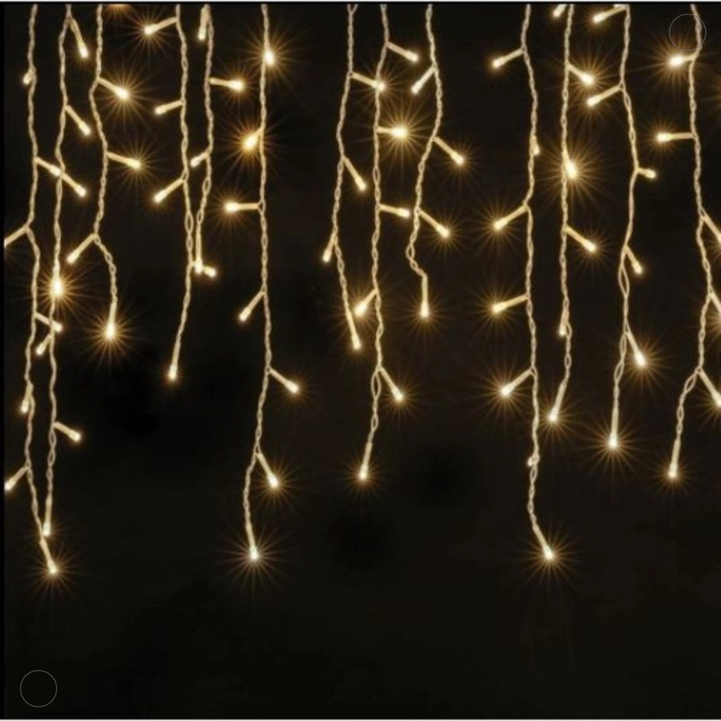 Cortina de LED Luzes de Natal 5 Metros 200 Leds 10 Metros 400 Leds ...