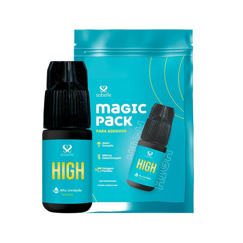 Cola para Extensão de Cílios Alta Umidade High Sobelle 3ml | Shopee Brasil
