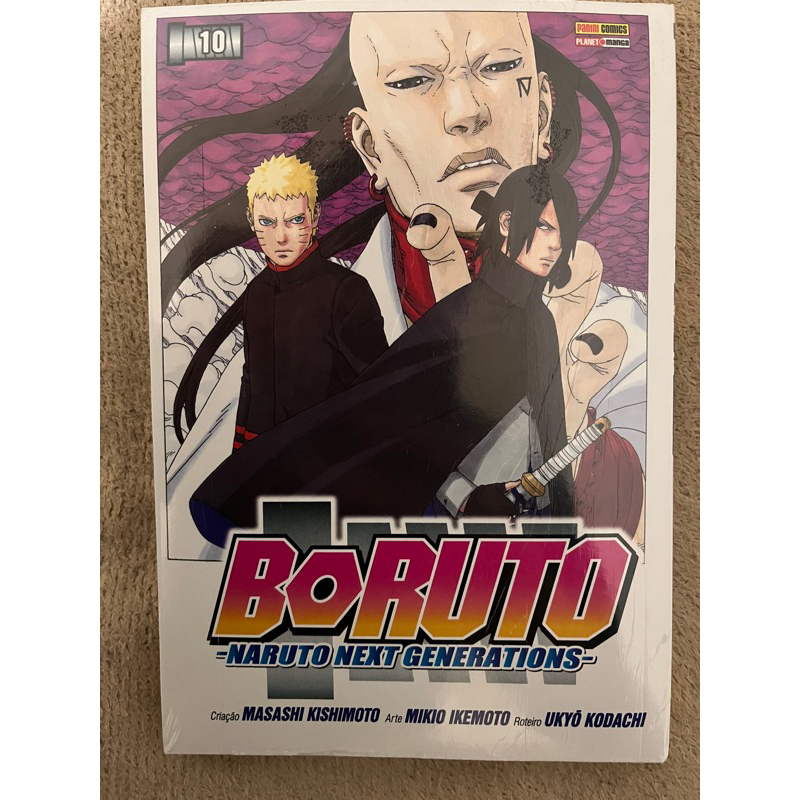 Mangá Boruto Volume 10 Naruto Next Generations Lacrado | Shopee Brasil