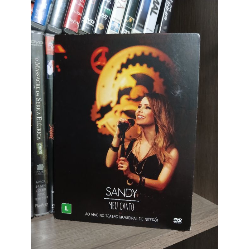 DVD Sandy Meu Canto | Shopee Brasil