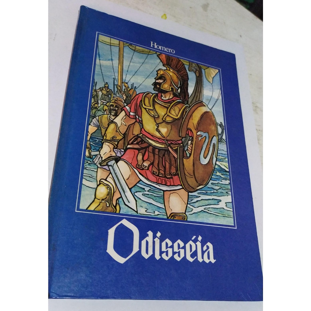 livro-HOMERO ODISSEIA | Shopee Brasil