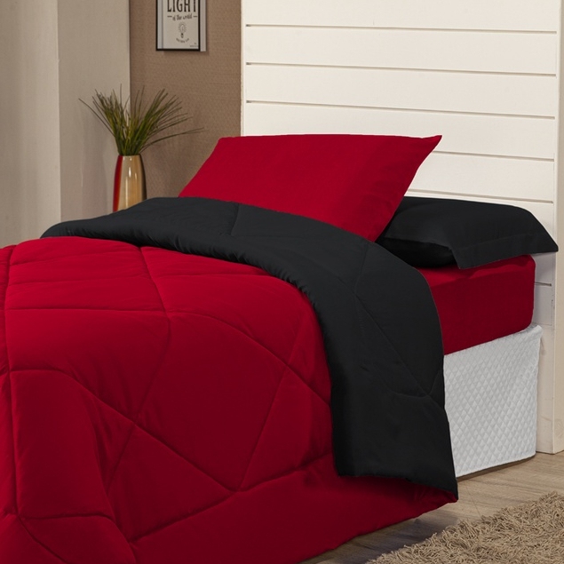 Edredom Solteiro Com Fronha Cama Margarida Cores Variadas | Shopee Brasil
