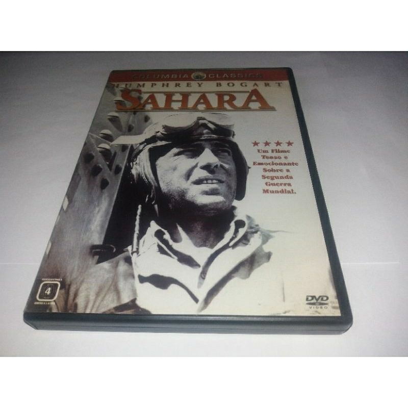 Dvd - Sahara - 1943 - Humphrey Bogart - Encarte | Shopee Brasil