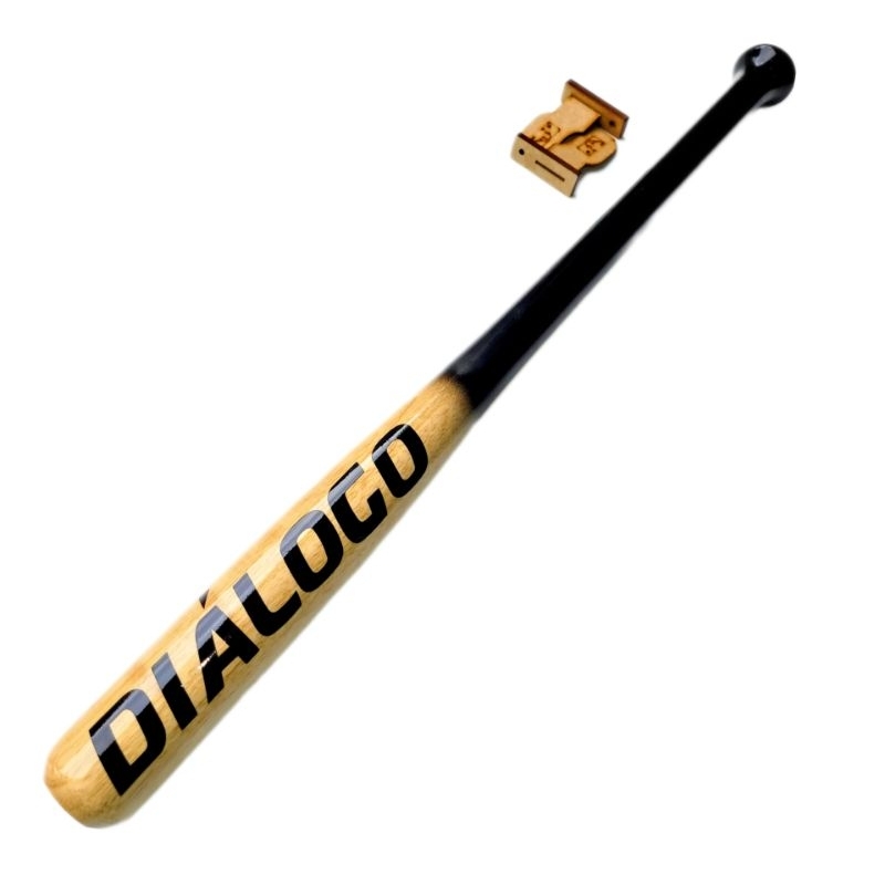 Tacos de Baseball 75cm Dizeres meio a meio | Shopee Brasil