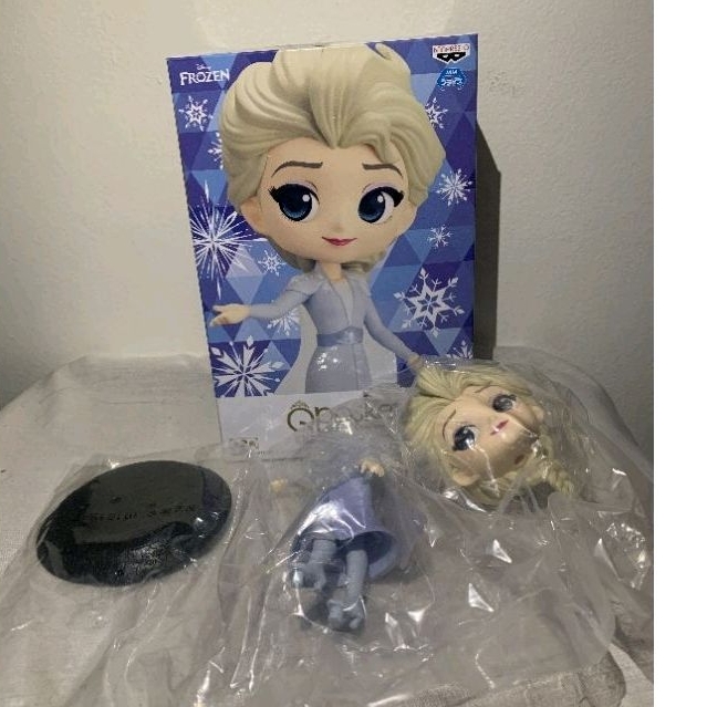 Figure Elsa, Frozen 2 - Q Posket Disney Characters - B, vol 2 (Bandai ...