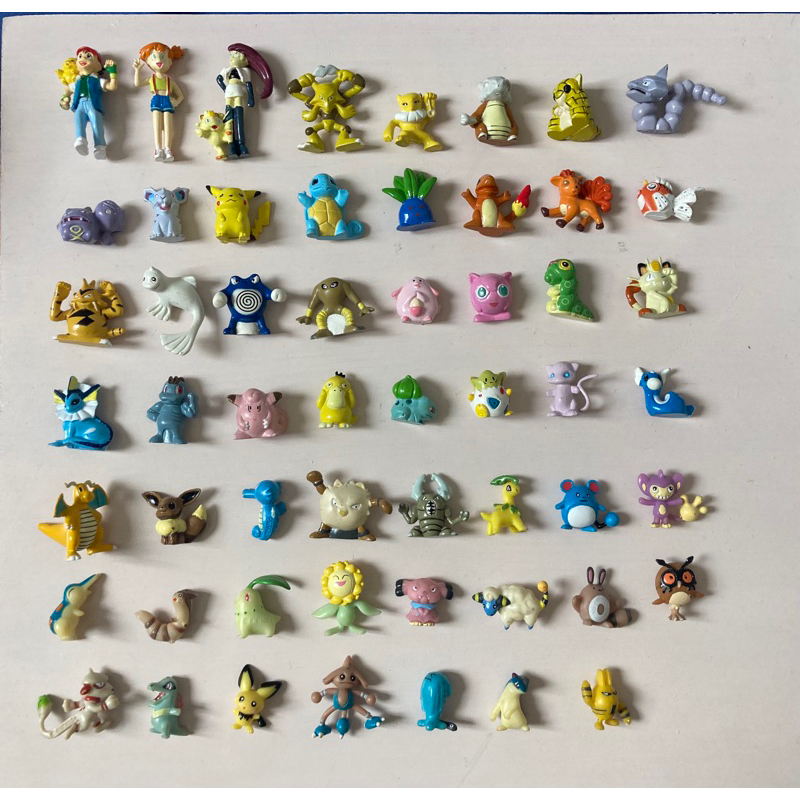 Coleção 55 Miniaturas Pokémon Guaraná Caçulinha Nintendo | Shopee Brasil
