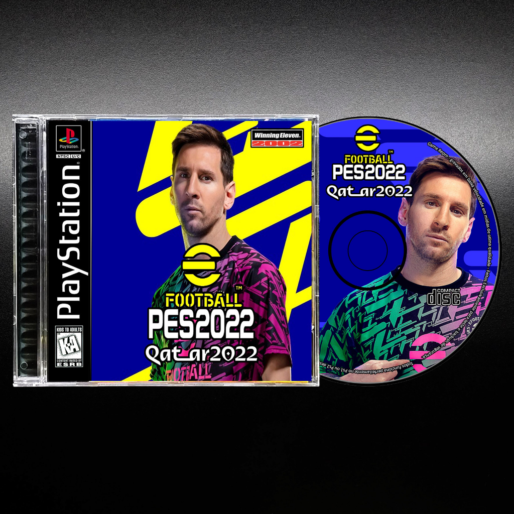 PES 2022 Qatar - Messi - Repro Ps1 / Psx / Patch Retro Game Play 1 ...
