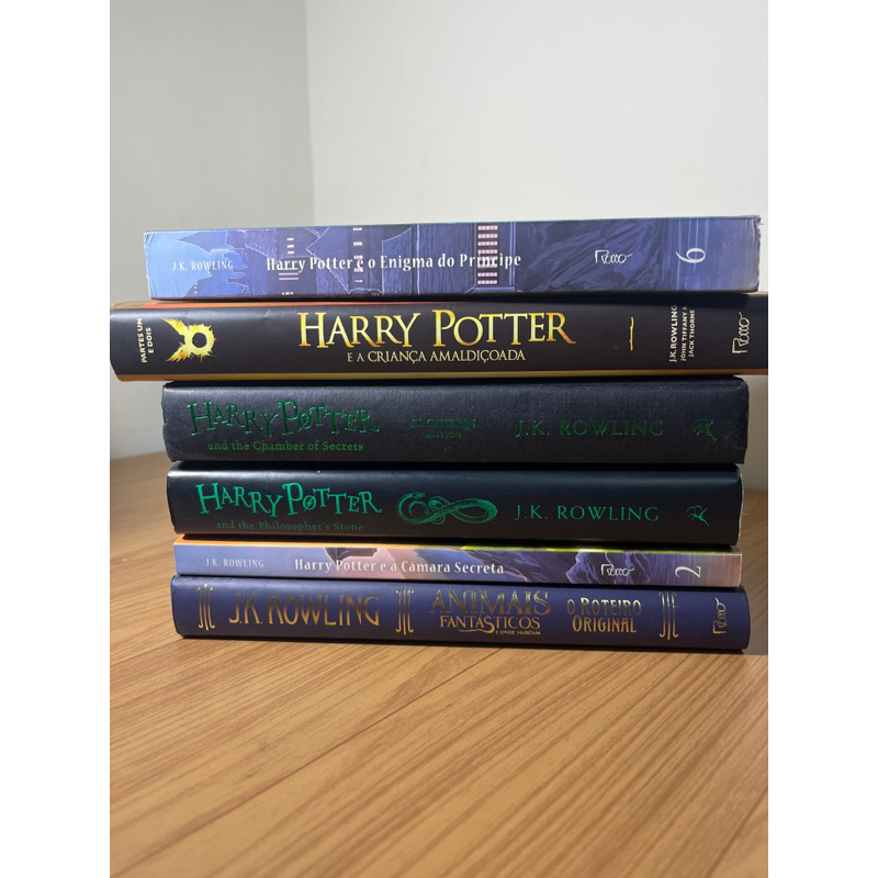 Lote de livros - Harry potter 7 livros | Shopee Brasil