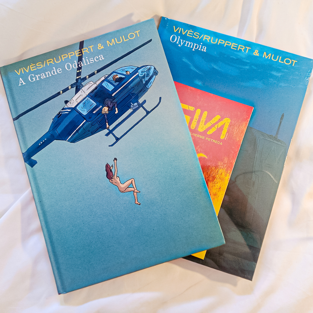 A Grande Odalisca e A Grande Odalisca 2 - Olympia HQs por Bastien Vivès ...