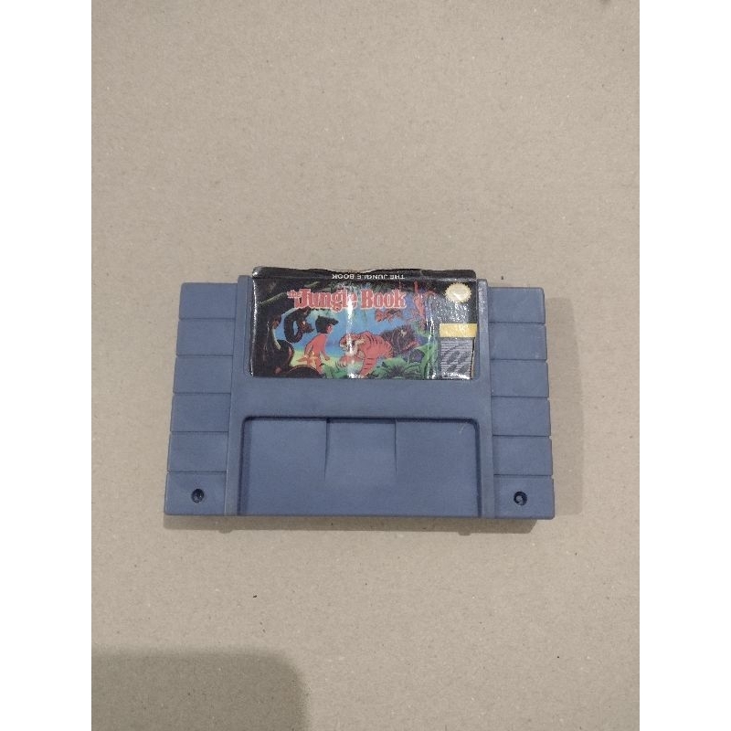 Jogo Snes super Nintendo usado The Jungle Book (Mogli o Menino Lobo ...