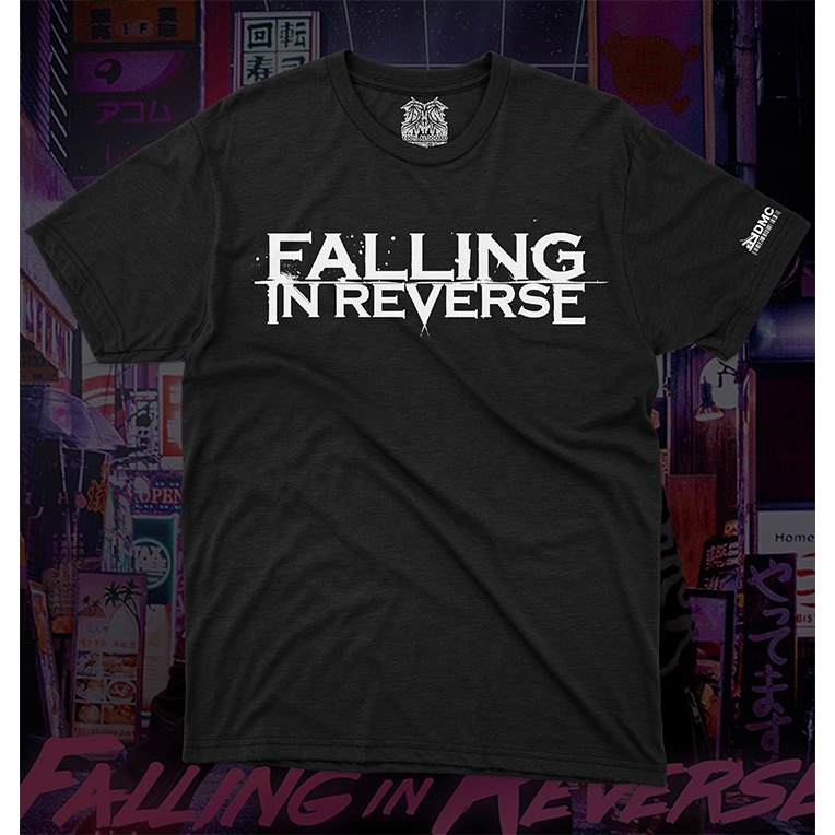 Camiseta Falling in Reverse Logo | Shopee Brasil