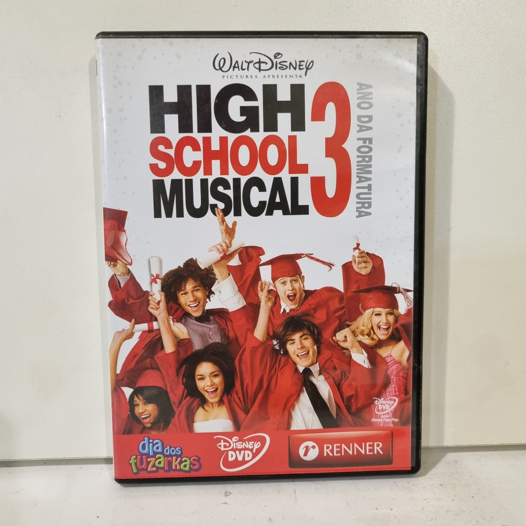 DVD - High School Musical 3: Ano Da Formatura | Shopee Brasil
