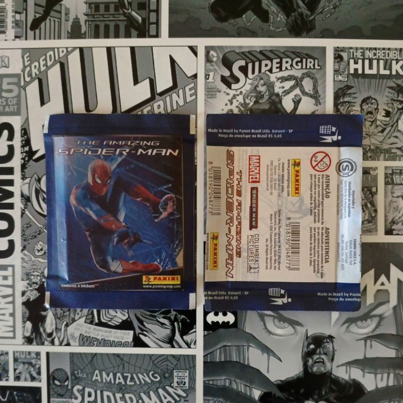 FIGURINHAS - Envelopes The Amazing Spider-Man - LACRADOS (NOVO ...