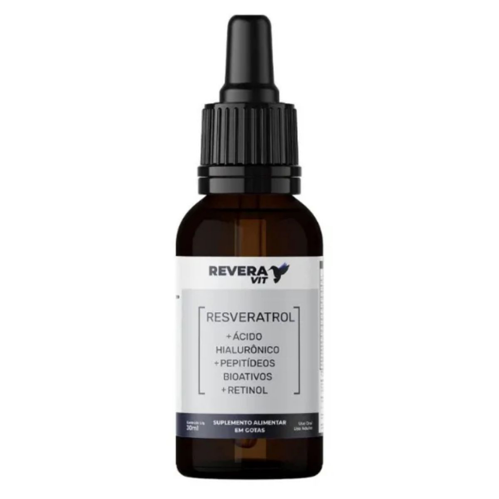 REVERAVIT Original Resveratrol Americano Suplemento Alimentar Em Gotas ...