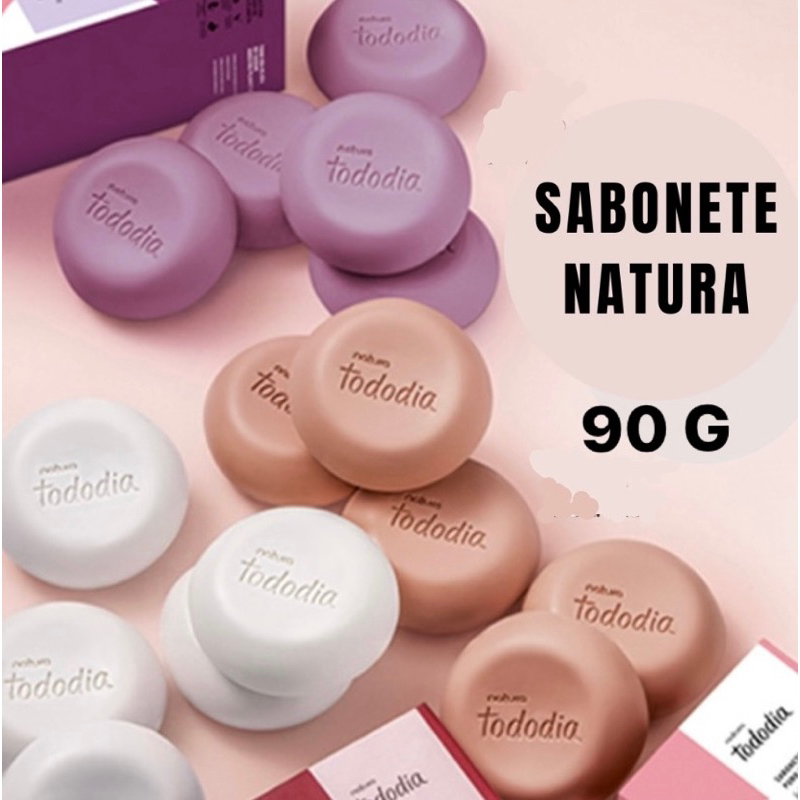 Kit Sabonete em Barra Natura Tododia Todo dia 90G Cada 10 Unidades Ou ...