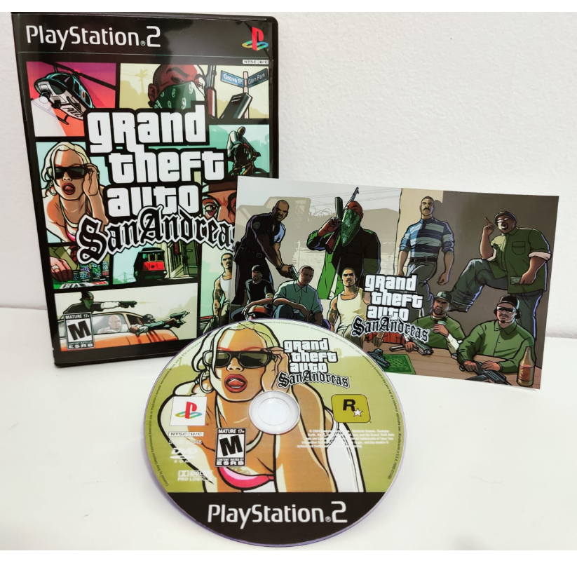 GTA San Andreas PT-BR - PS2 - Faz a Boa!