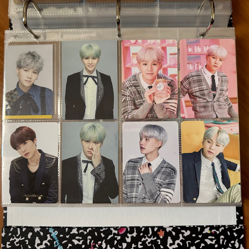 BTS suga yoongi mini tour photocards | Shopee Brasil