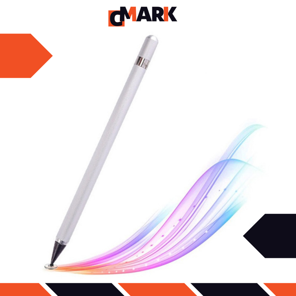 Caneta Touch Screen Stylus 2 em 1 com Ponta Touch e Escrita | Shopee Brasil
