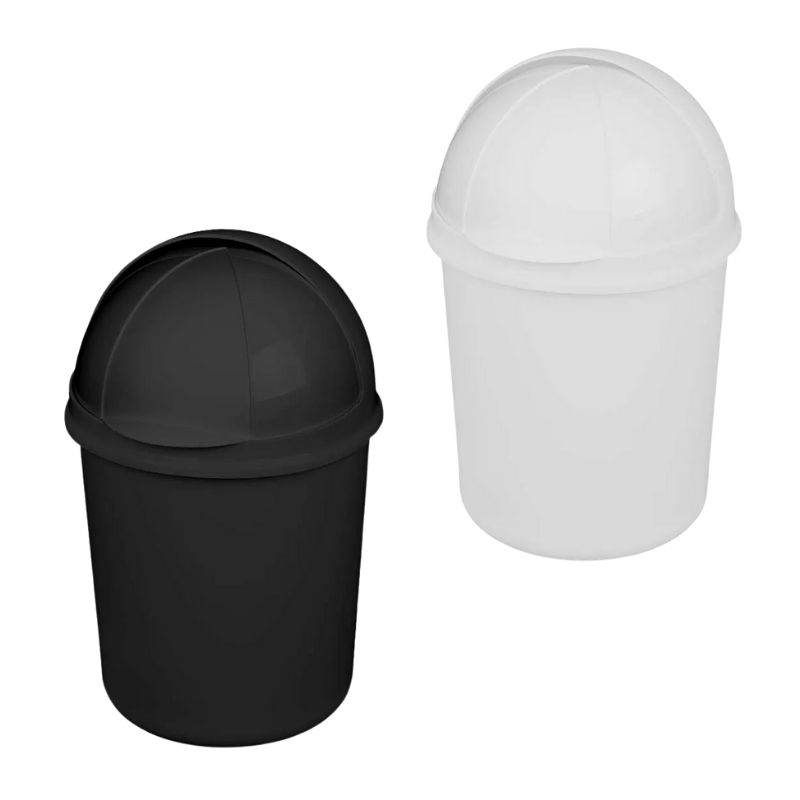 Lixeira Retrátil 4,1 Litros Plasvale - Ref. 189 | Shopee Brasil