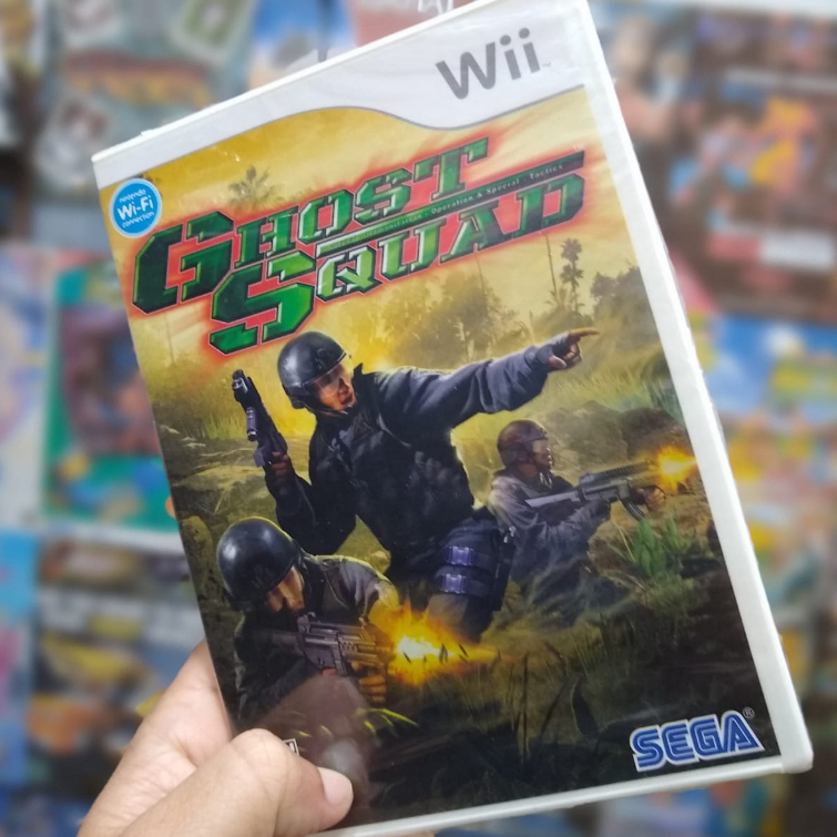 Nintendo Wii Ghost Squad - Original Lacrado | Shopee Brasil