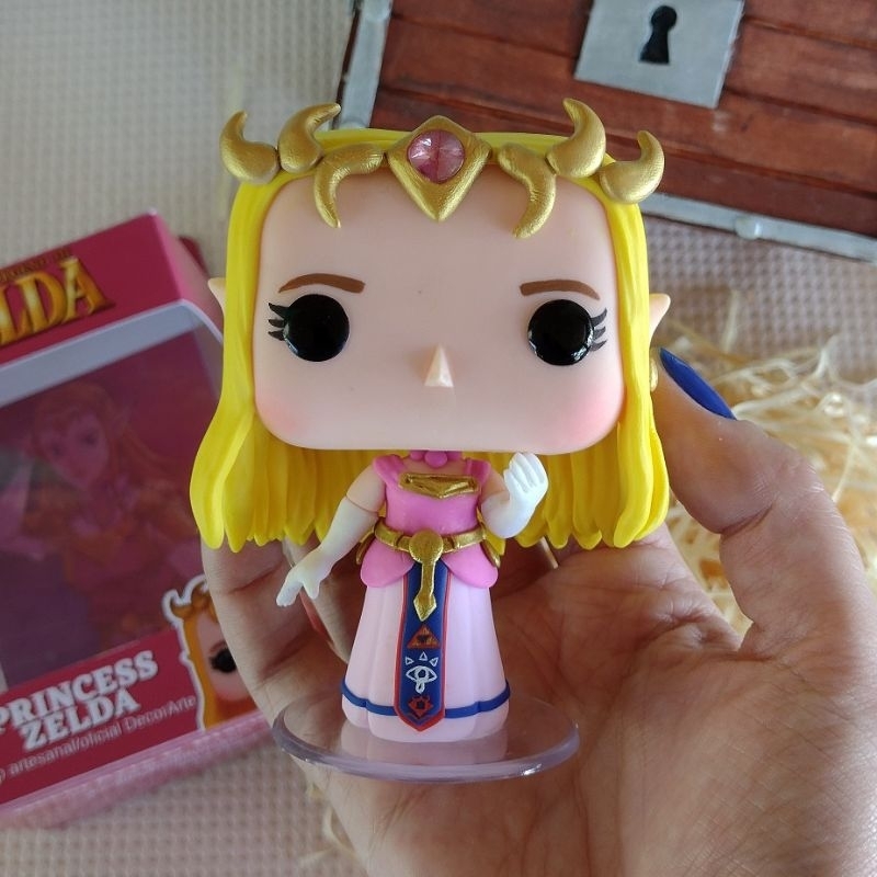 Funko Pop artesanal Princesa Zelda | Shopee Brasil