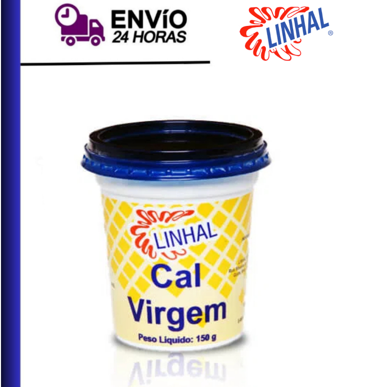 Cal Virgem 150grs Para Doces Caseiros/Hortas Linhal | Shopee Brasil