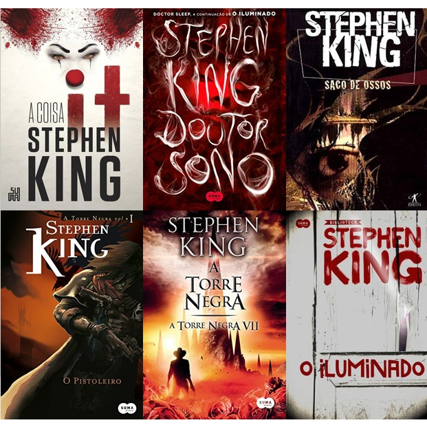 Coleção Stephen King Vários Títulos / Saco de Ossos / It: A Coisa / O ...