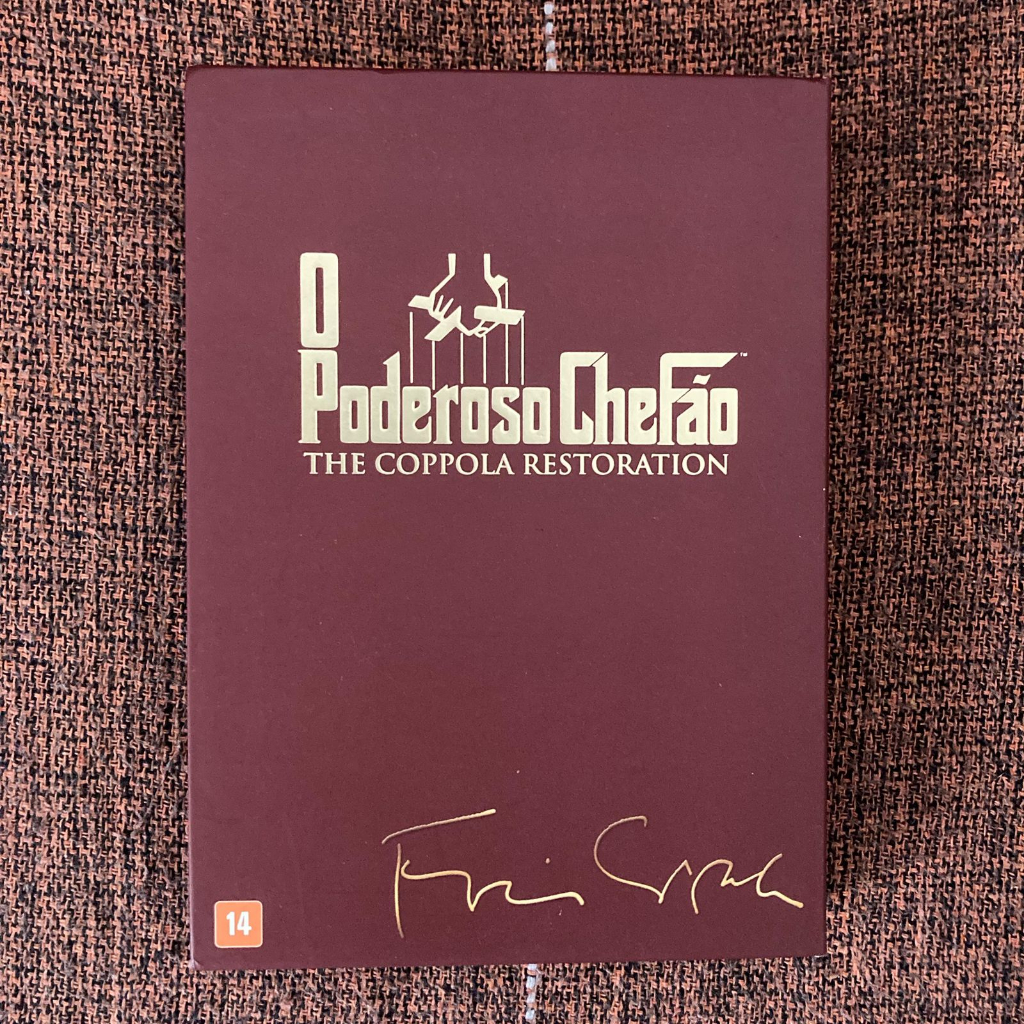 O Poderoso Chefão (1972-1990) - Box da Trilogia em DVD | Shopee Brasil