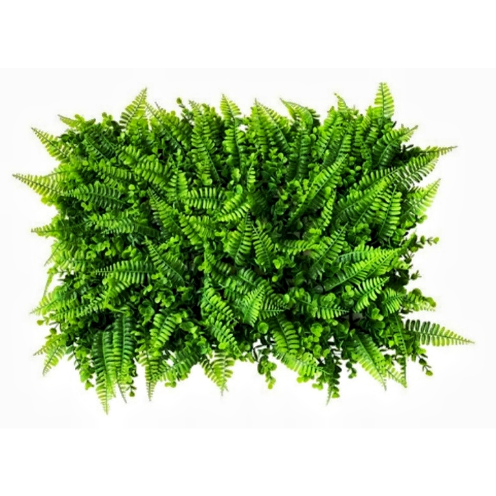 Placa Verde De Folhagens Mistas Samambaia Jardim Vertical Artificial ...