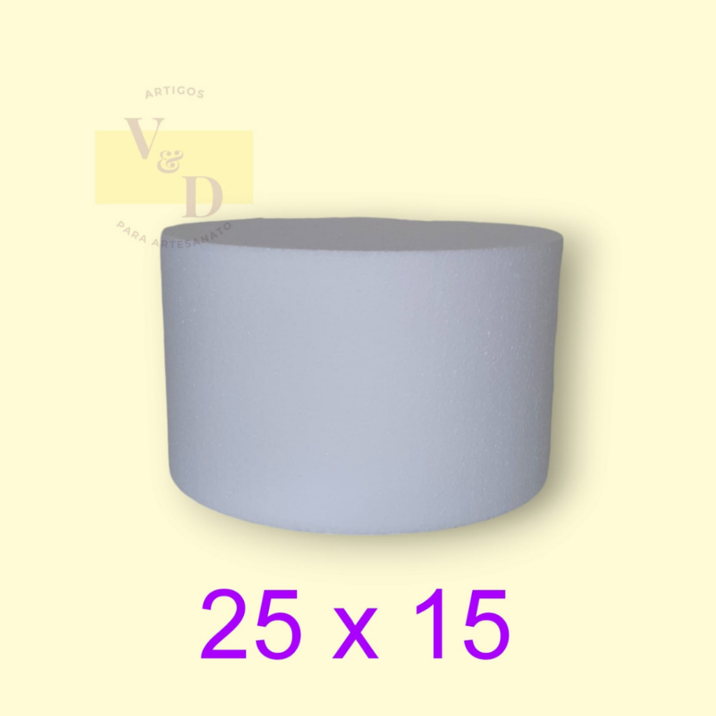 1 Base de Isopor 25 x 15 cm - T1 ao T4 | Shopee Brasil
