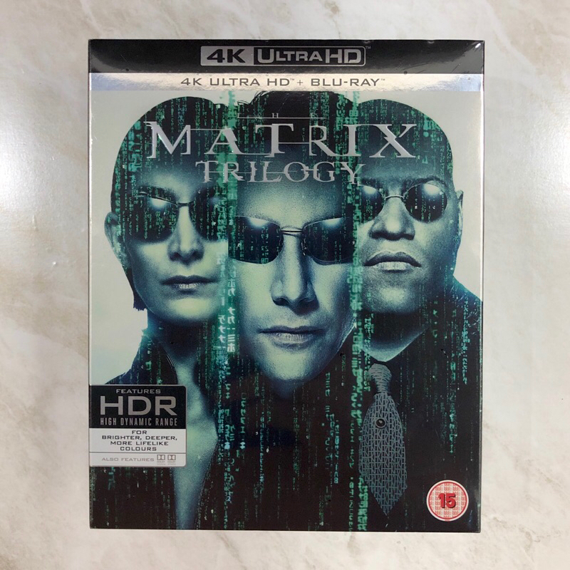 Matrix Trilogia 4K UHD + Blu-ray Dublado/leg Importado Lacrado | Shopee ...