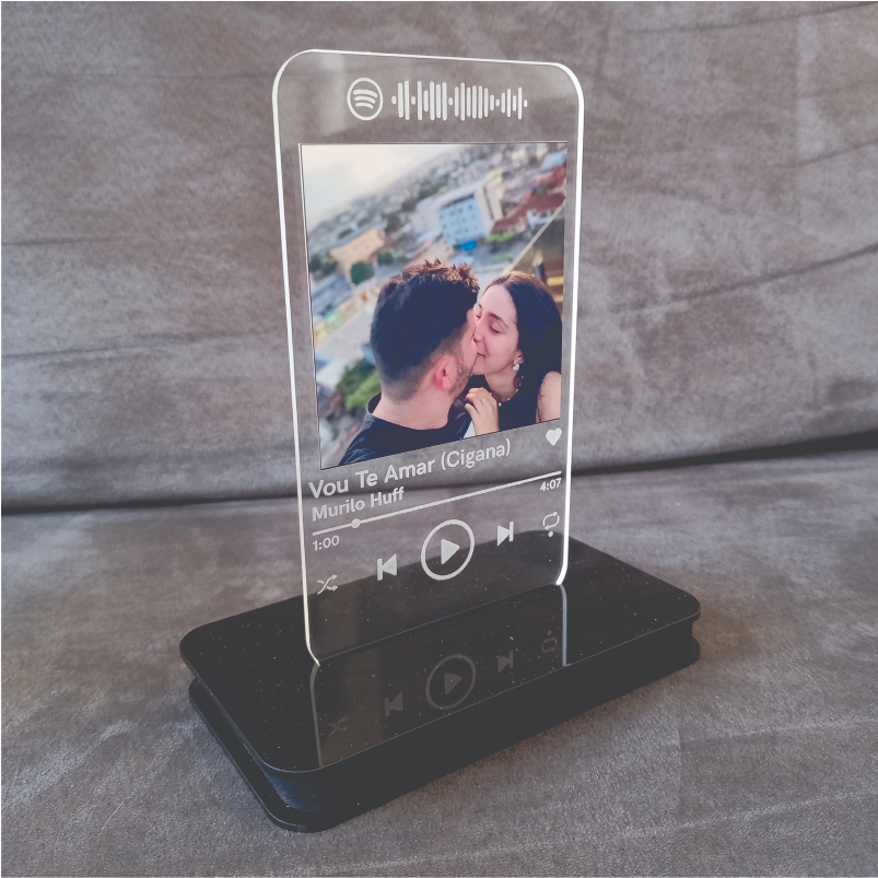 Placa Interativa Spotify com Foto | Shopee Brasil