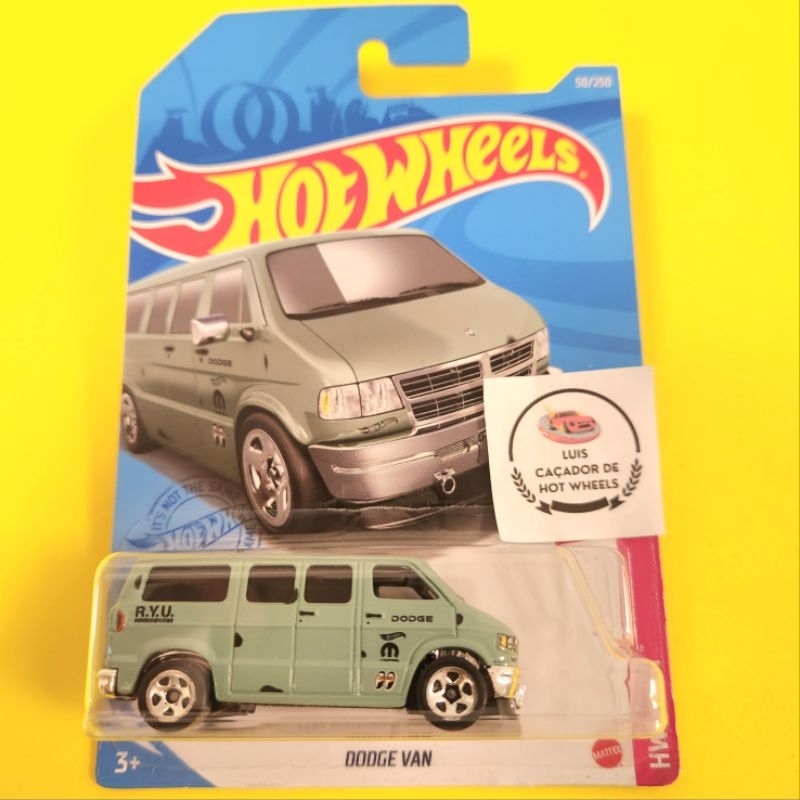 Dodge Van Mopar Verde Hot Wheels Lacrado | Shopee Brasil