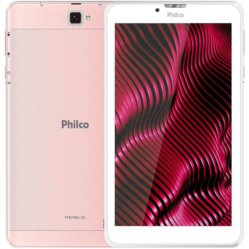 Tablet Philco 16GB 3G Tela 7" PTB7SRG Android Pie 9.0 Processador ...