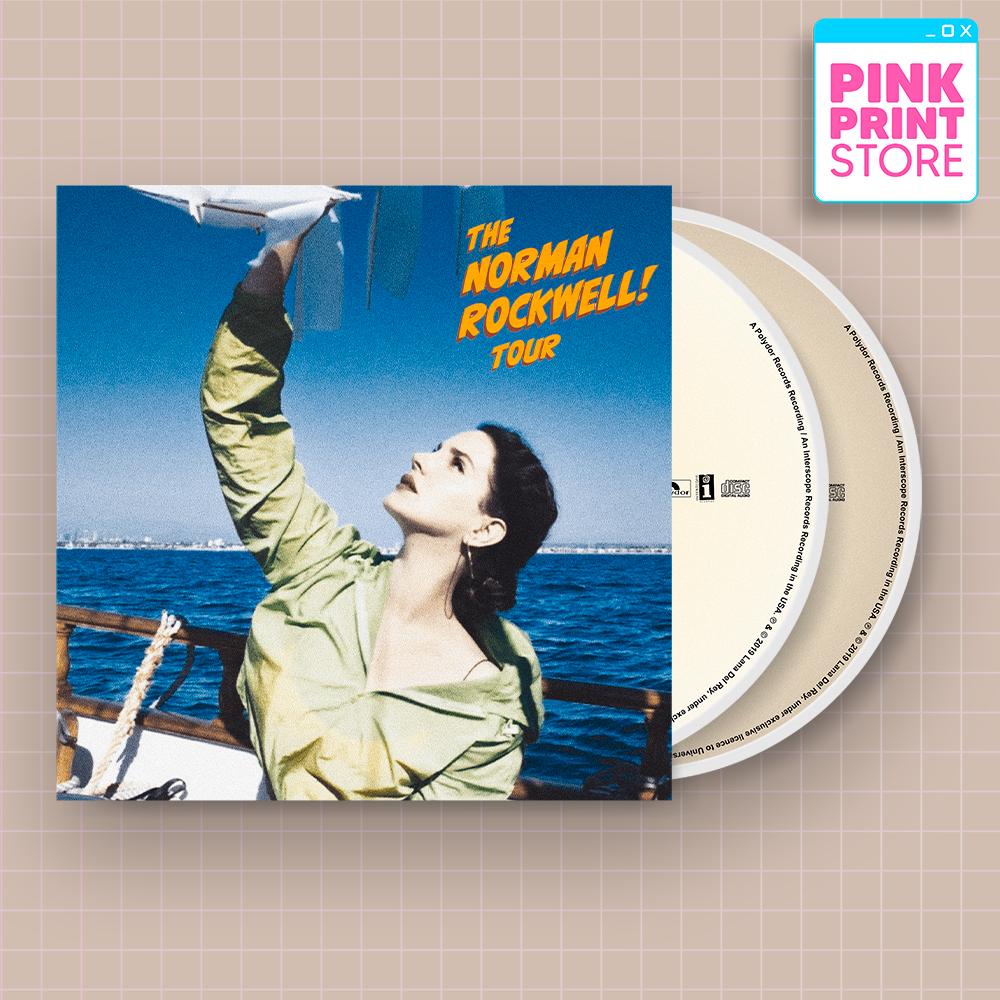 LANA DEL REY - THE NORMAN F ROCKWELL! TOUR (FAN MADE) | Shopee Brasil