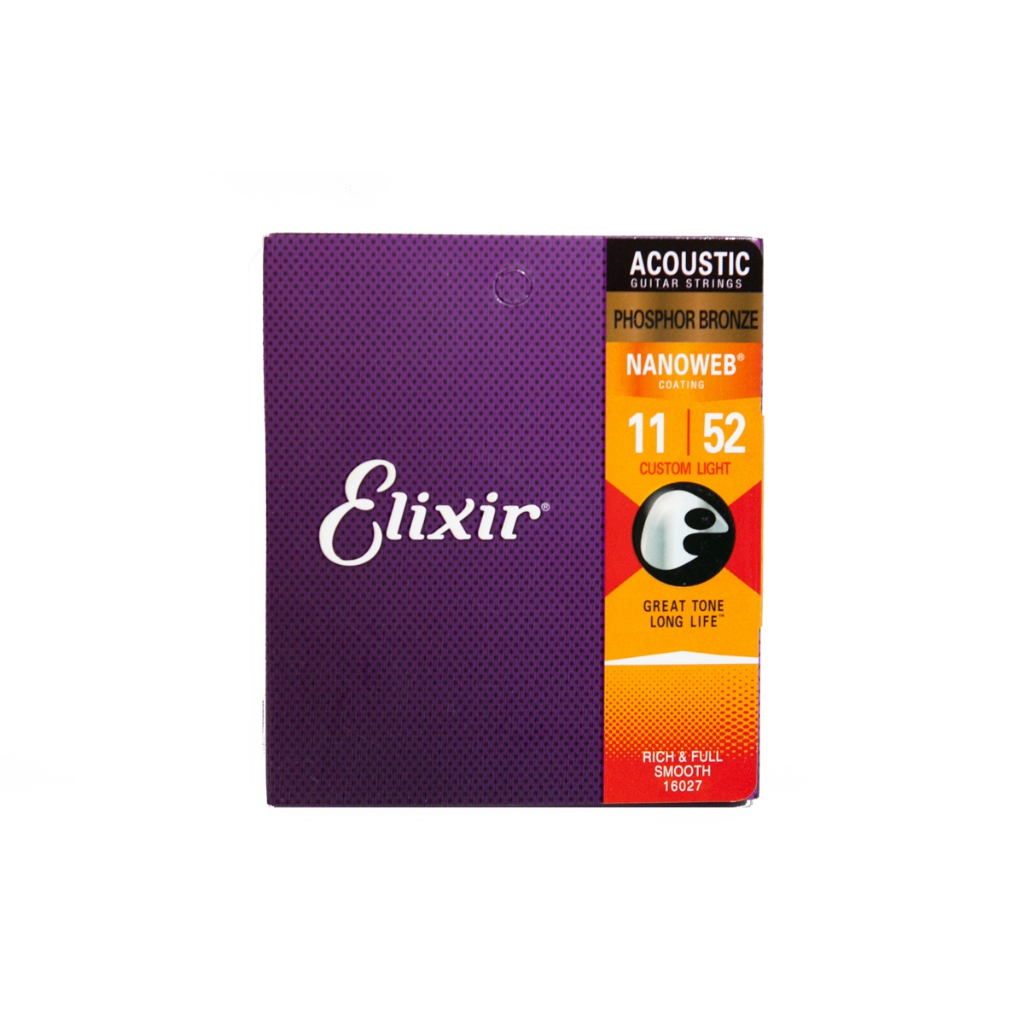 Encordoamento Para Violão Aço 0,11 Elixir 16027 Bronze | Shopee Brasil